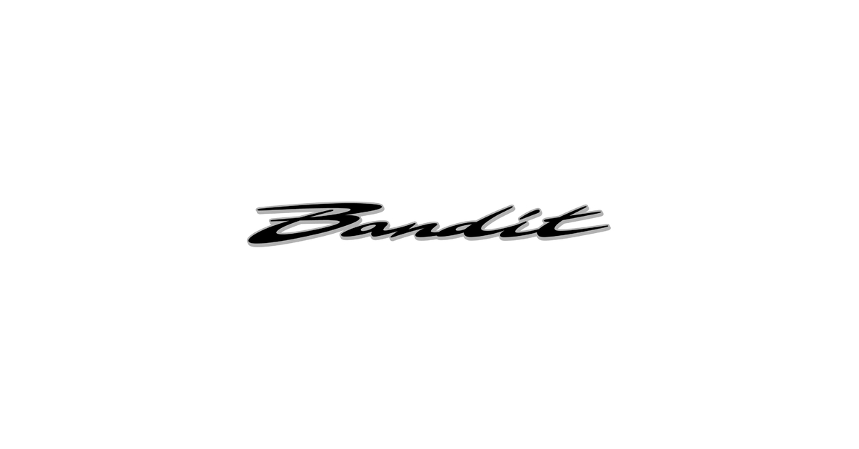 Stickers Suzuki Bandit Logo - Autocollant moto