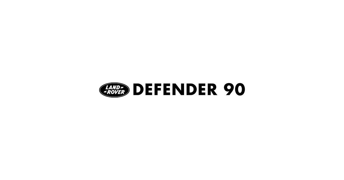 Stickers Defender 90 Land Rover - Autocollant 4x4