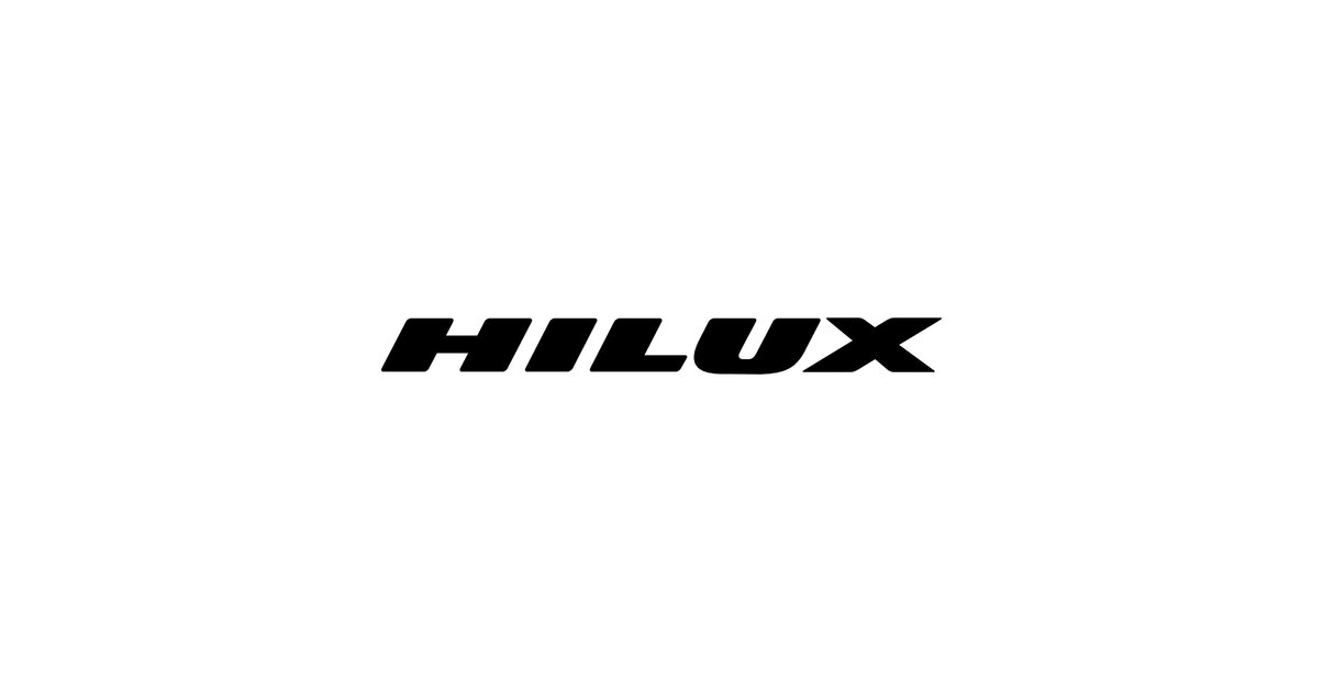 Stickers Toyota Hilux Logo - Autocollant 4x4