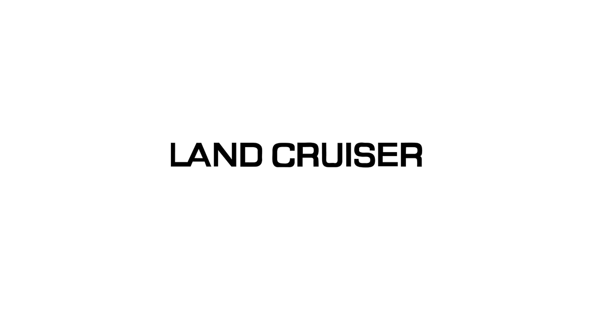 Stickers Land Cruiser Toyota Logo - Autocollant 4x4