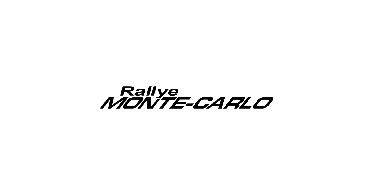 Stickers Rallye Monte-Carlo - Autocollant Sponsor et marque