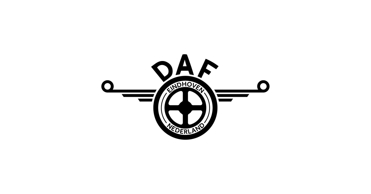 Stickers DAF eindhoven - Autocollant DAF Camion et poids lourd