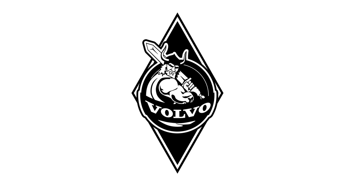 Stickers Volvo Viking droite - Autocollant Camion et voiture
