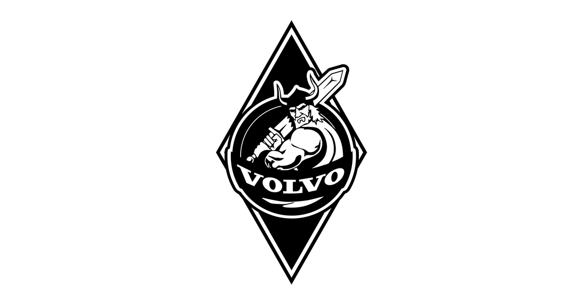 Stickers Volvo Viking gauche - Autocollant Camion et voiture