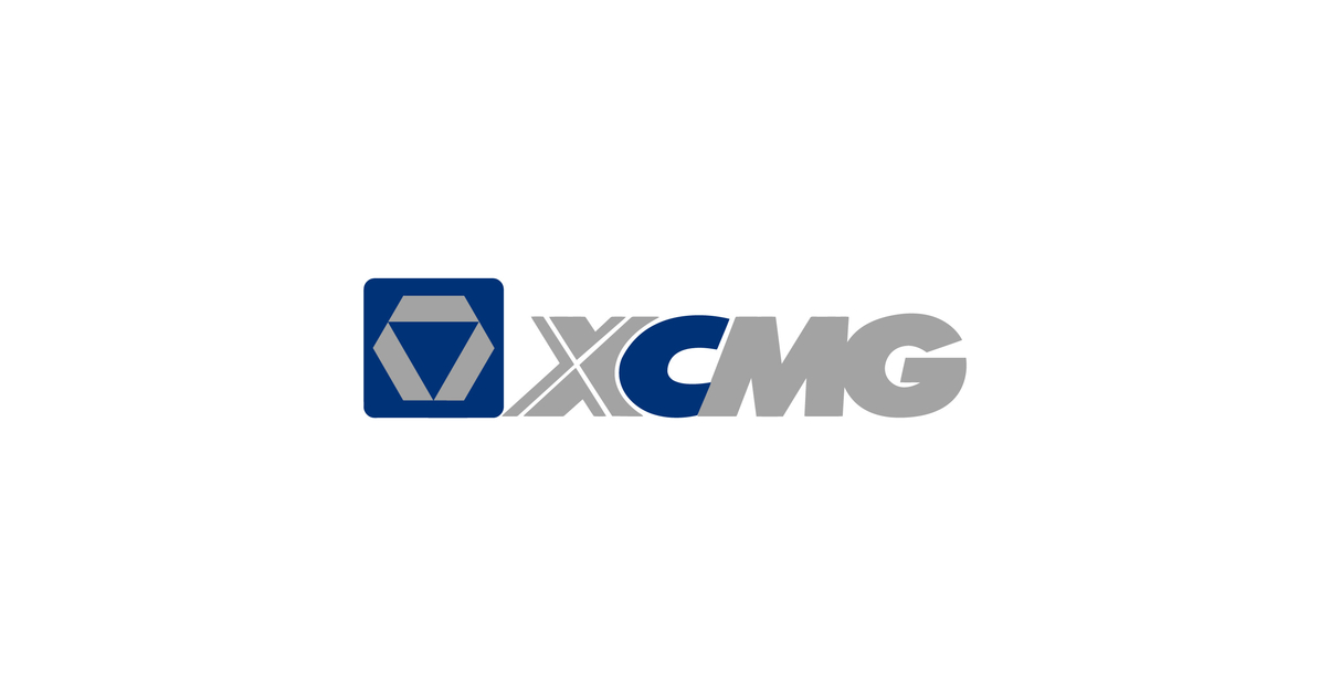 Stickers XCMG couleurs - Autocollant XCMG Engins de chantier