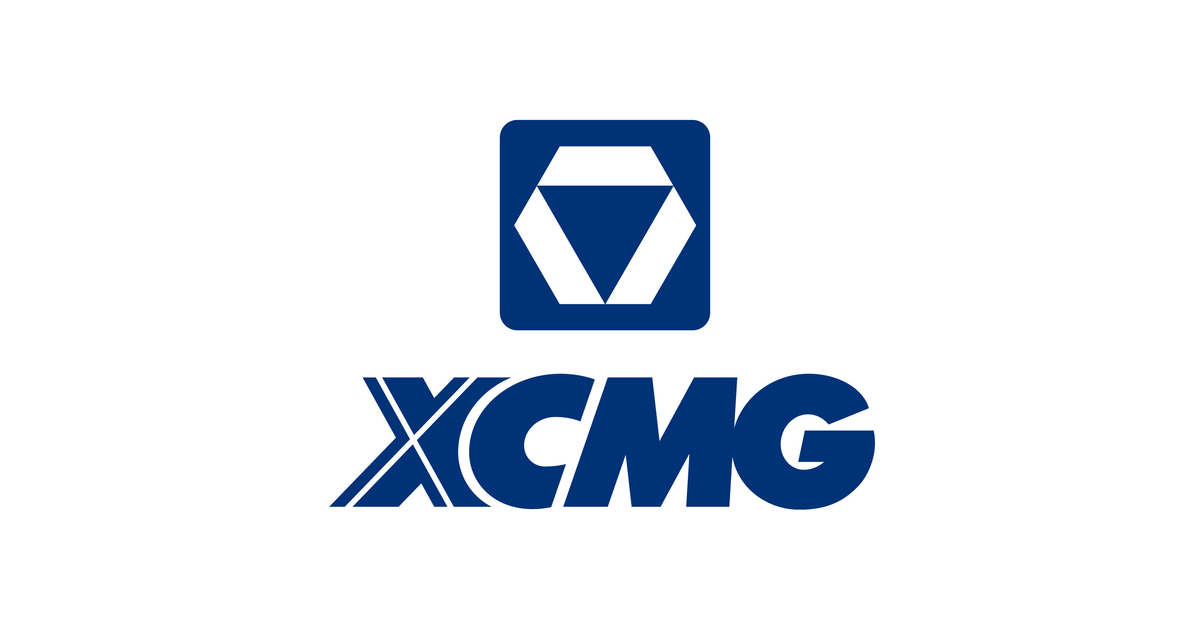 Stickers XCMG logo - Autocollant XCMG Engins de chantier