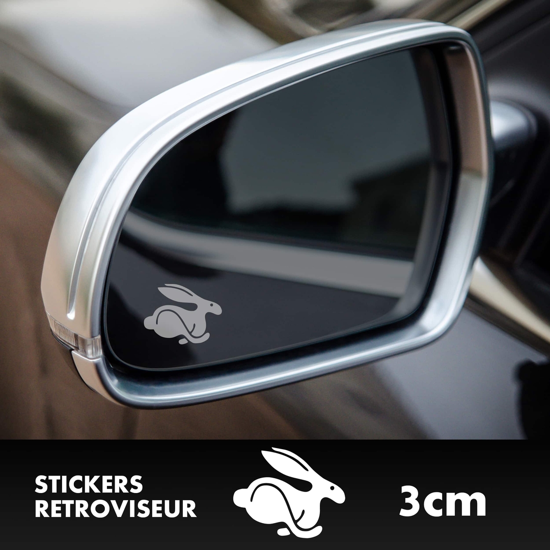 Stickers Retroviseur Volkswagen Rabbit - Autocollant voiture