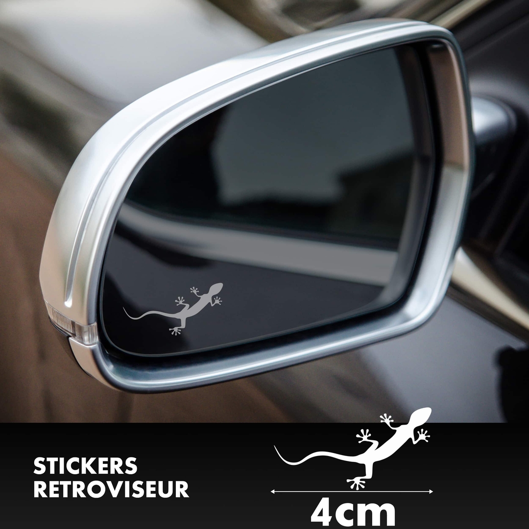 Stickers Retroviseur Audi Quattro - Autocollant voiture