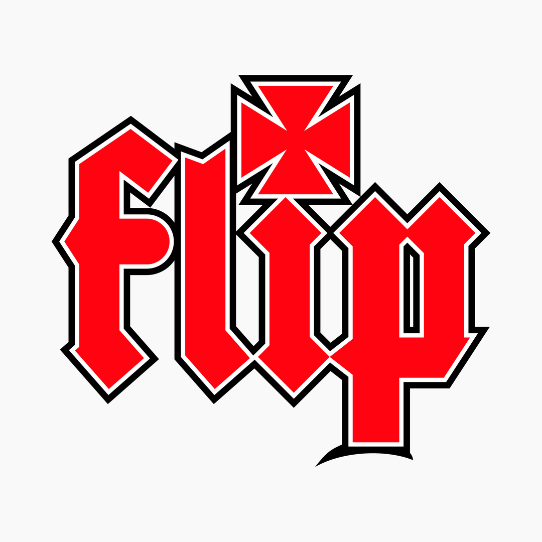 Stickers Flip Logo - Autocollant Skateboard