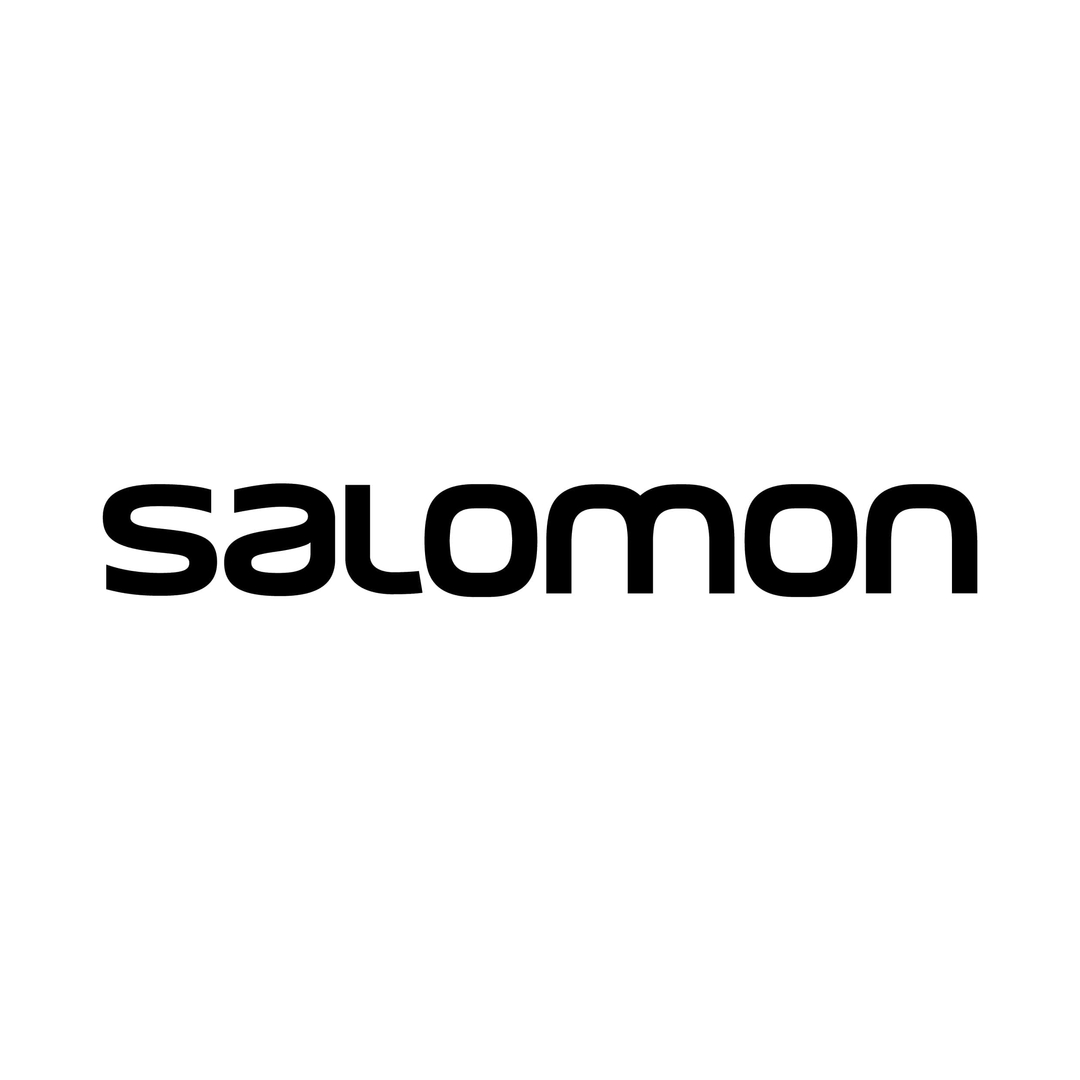 Stickers Salomon Snowboard Ecriture - Autocollant Snowboard