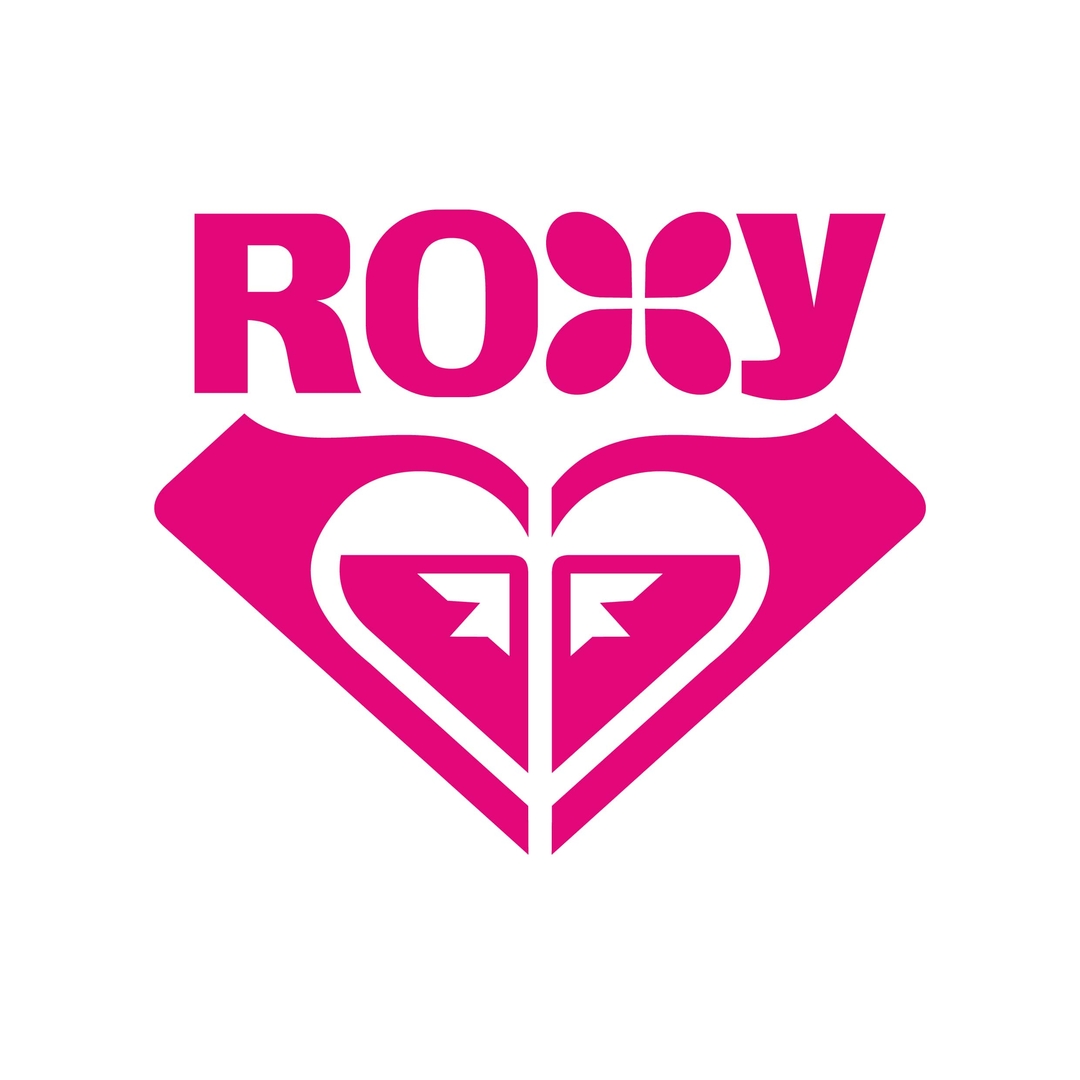 Stickers Roxy Surf - Autocollant Surf