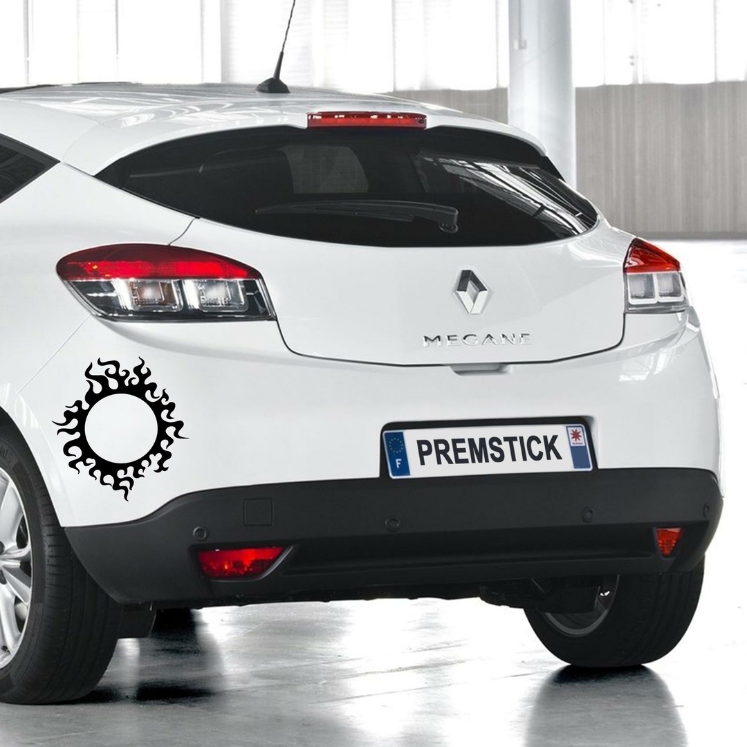 Stickers Soleil - Autocollant Decoration Voiture