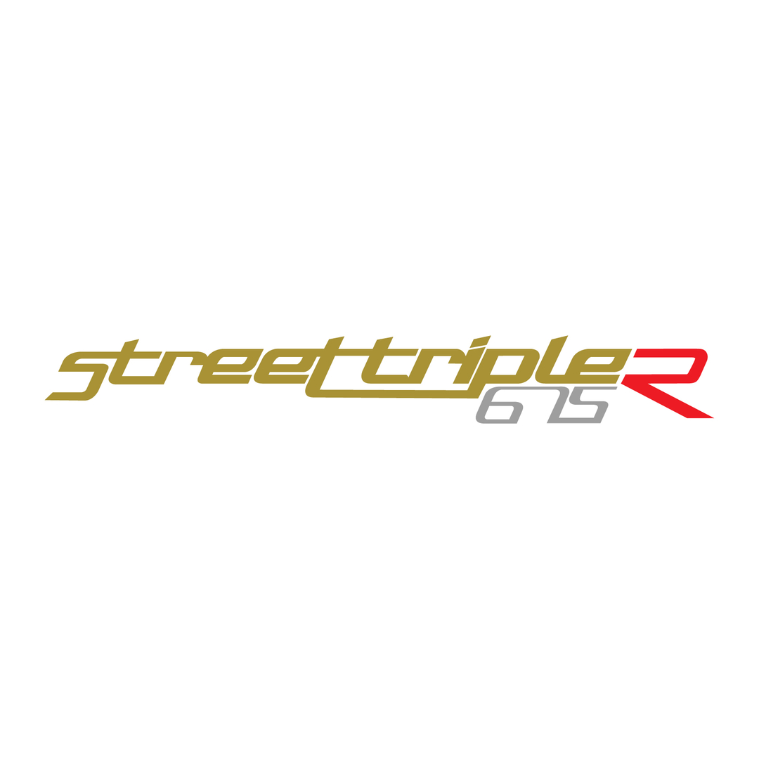Stickers Street triple 675 R - STICKERS PAR MARQUES MOTO/TRIUMPH ...