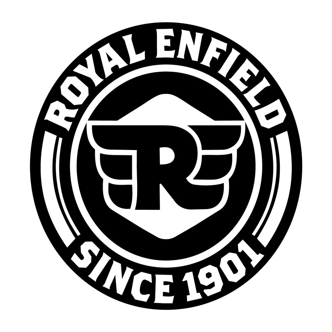 Stickers Royal Enfield logo - Autocollant Royal Enfield moto