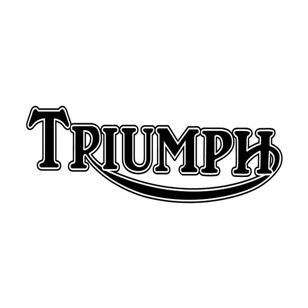 Autocollant Triumph Logo 2 - Stickers moto