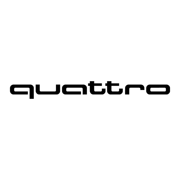 Stickers Audi Quattro Logo - Autocollant voiture