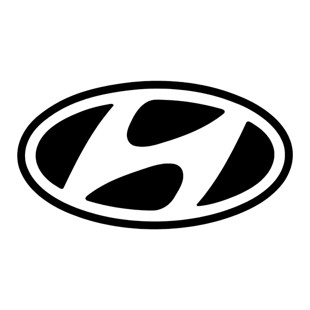 Autocollant Hyundai Logo - Stickers voiture
