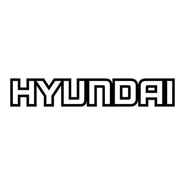Stickers Hyundai texte - Autocollant voiture