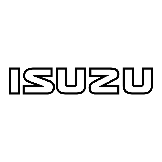 Autocollant Isuzu texte - Stickers voiture