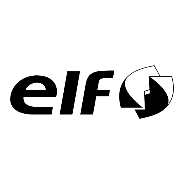 Autocollant ELF - Stickers Sponsor et marque
