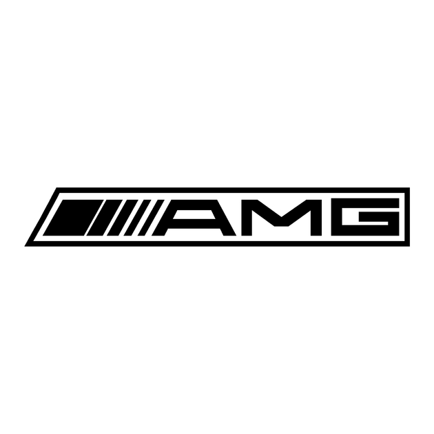 Stickers AMG Reverse - Autocollant Sponsor et marque