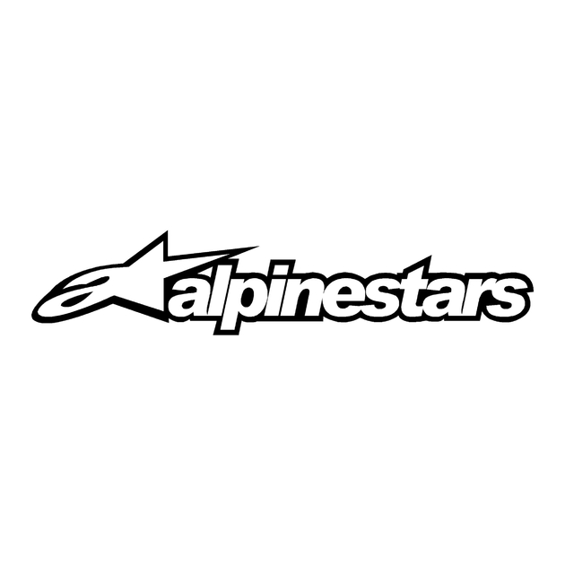 Stickers Alpinestars ref 2 - Autocollant Sponsor et marque