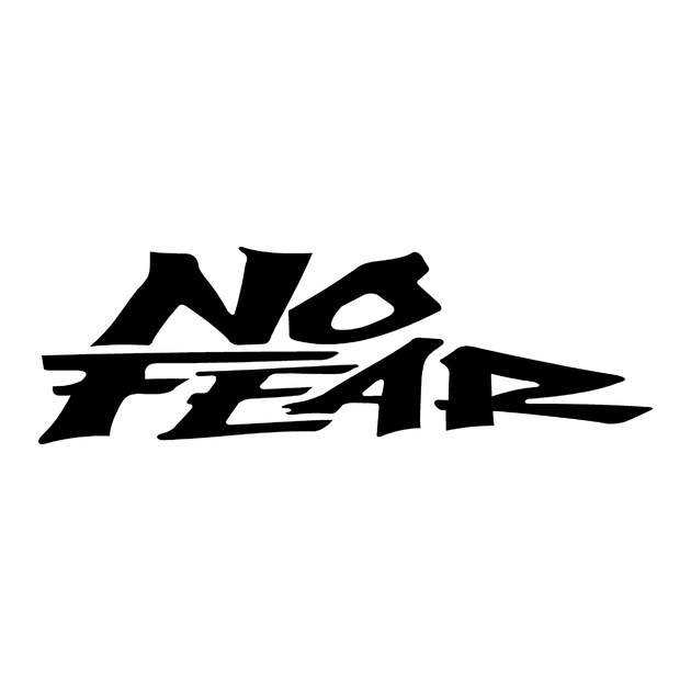 Stickers No Fear - Autocollant Sponsor et marque