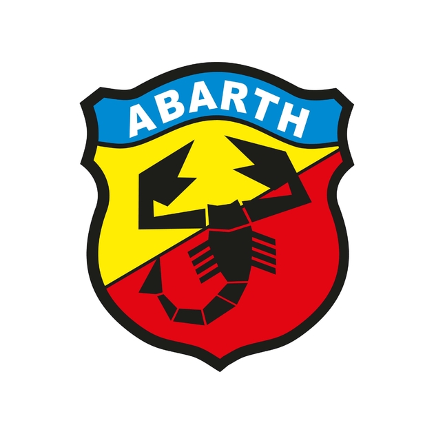 Stickers Abarth Couleurs - Autocollant voiture