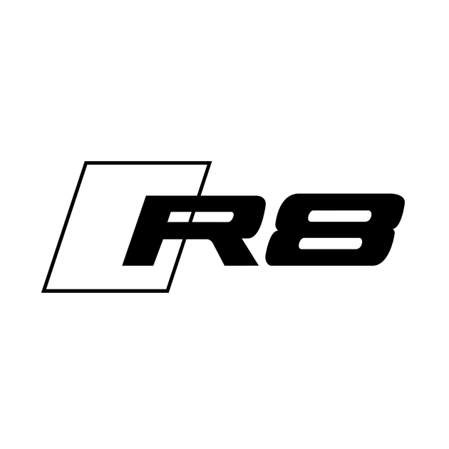 Stickers Audi R8 Logo - Autocollant voiture