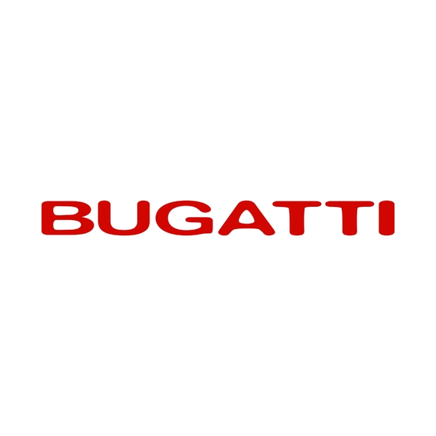 Stickers Bugatti écriture - Autocollant voiture