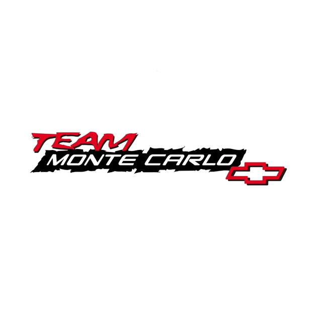 Stickers Chevrolet Team Monte Carlo - Autocollant voiture