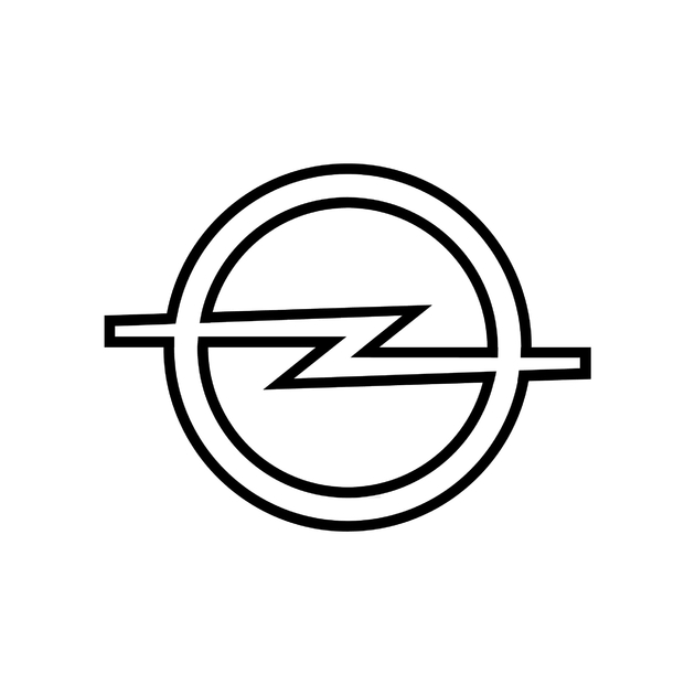 Stickers Opel Logo contour - Autocollant voiture