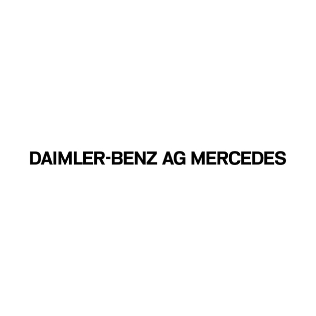 Stickers Mercedes Daimler-Benz AG - Autocollant voiture
