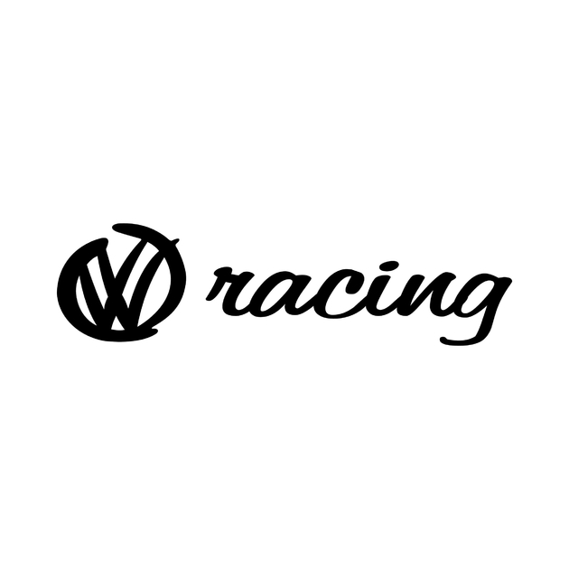 Stickers Volkswagen Racing Logo 2 - Autocollant voiture
