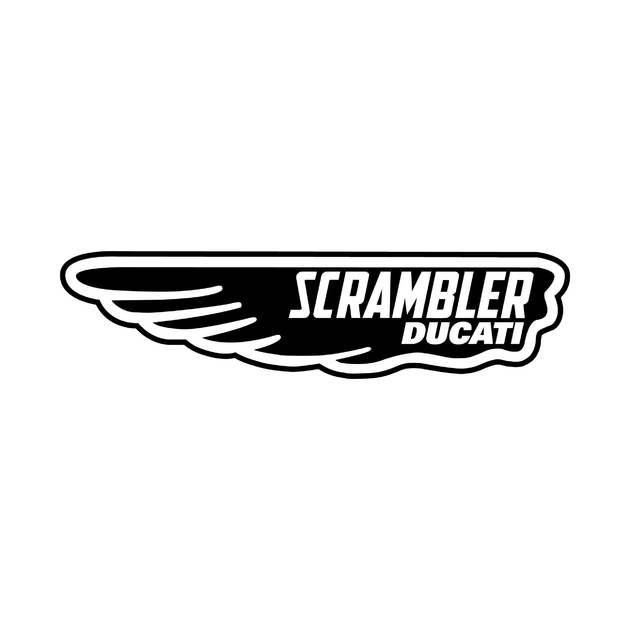 Stickers Scrambler Ducati - Autocollant moto