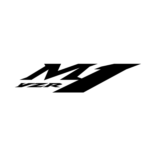 Stickers Yamaha M1 YZR Logo - Autocollant moto