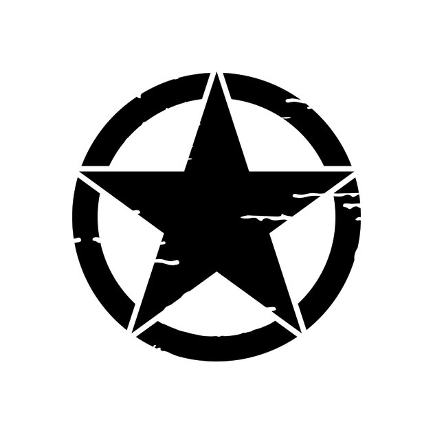 Stickers Jeep US Army Logo - Autocollant 4x4