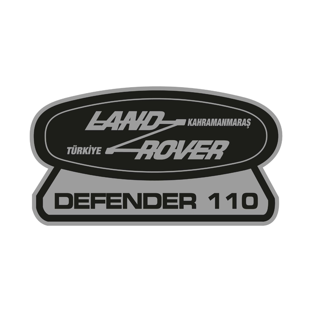 Stickers Defender 110 Land Rover - Autocollant 4x4