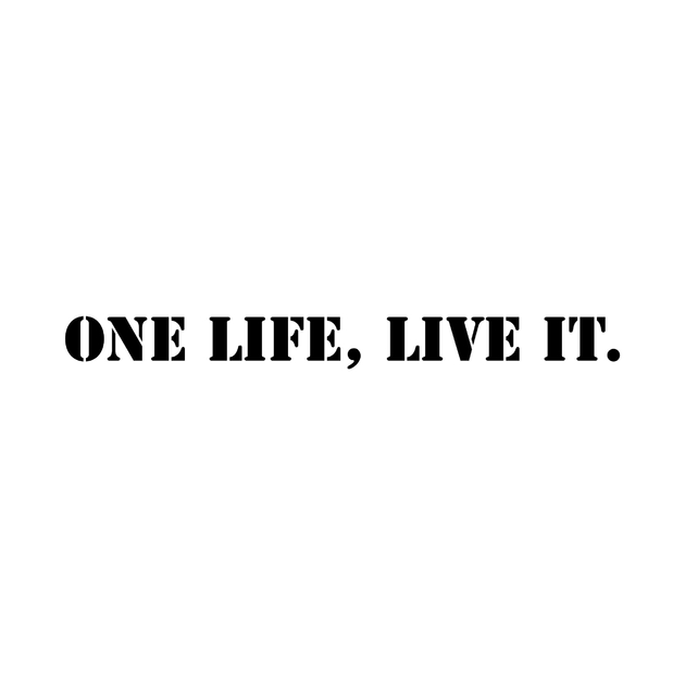 Stickers Land Rover One Life Live It - Autocollant 4x4