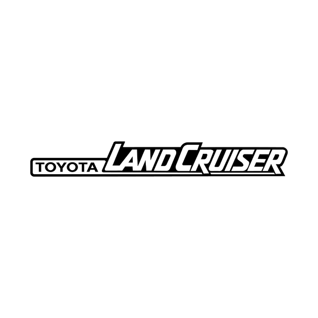 Stickers Toyota Land Cruiser Logo - Autocollant 4x4