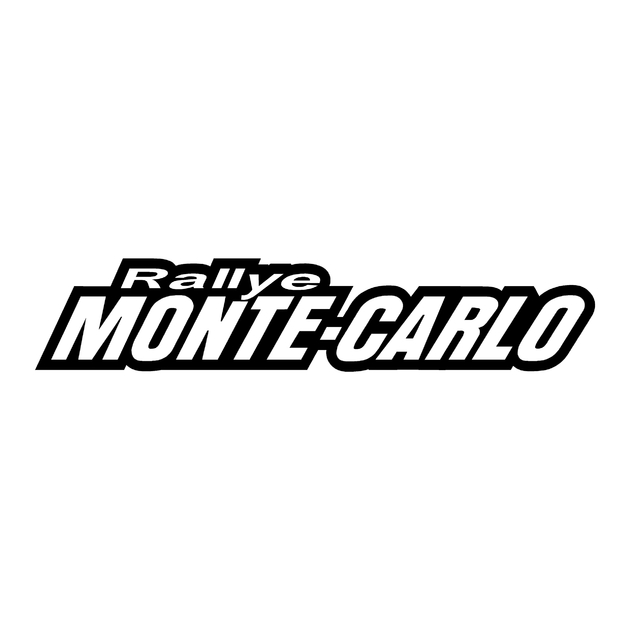 Autocollant Rallye Monte-Carlo - Stickers Sponsor et marque