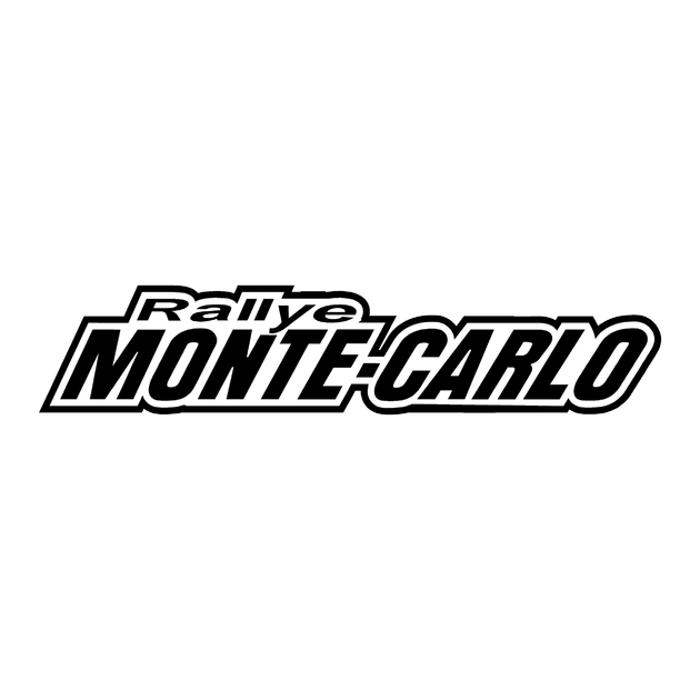 Autocollant Rallye Monte-Carlo Logo - Stickers Sponsor et marque