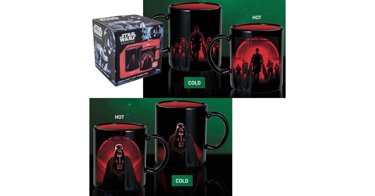 STAR WARS ROGUE ONE - Mug Thermoréactif 320ml - Dark Vador - DÉCO ...