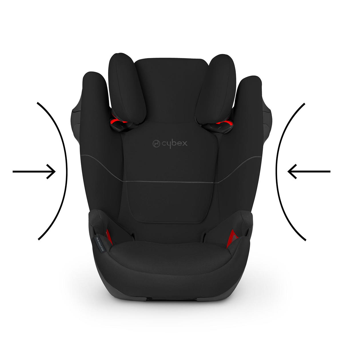 Siège Auto Cybex Solution M-Fix Pure Black - Siège Auto/Groupe 2/3 (De ...