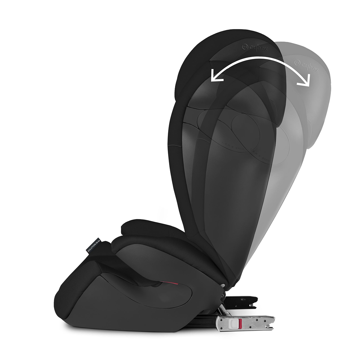 Siège Auto Cybex Solution M-Fix Pure Black - Siège Auto/Groupe 2/3 (De ...