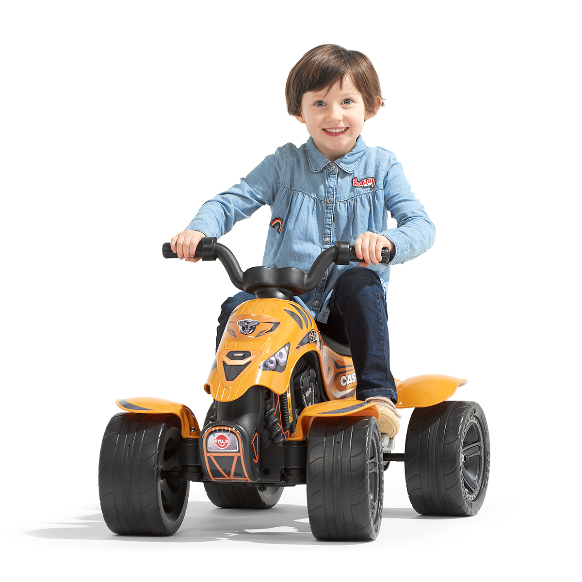 Quad à pédales Falk Case CE - Orange - Véhicule à pédales/Véhicule 4 ...