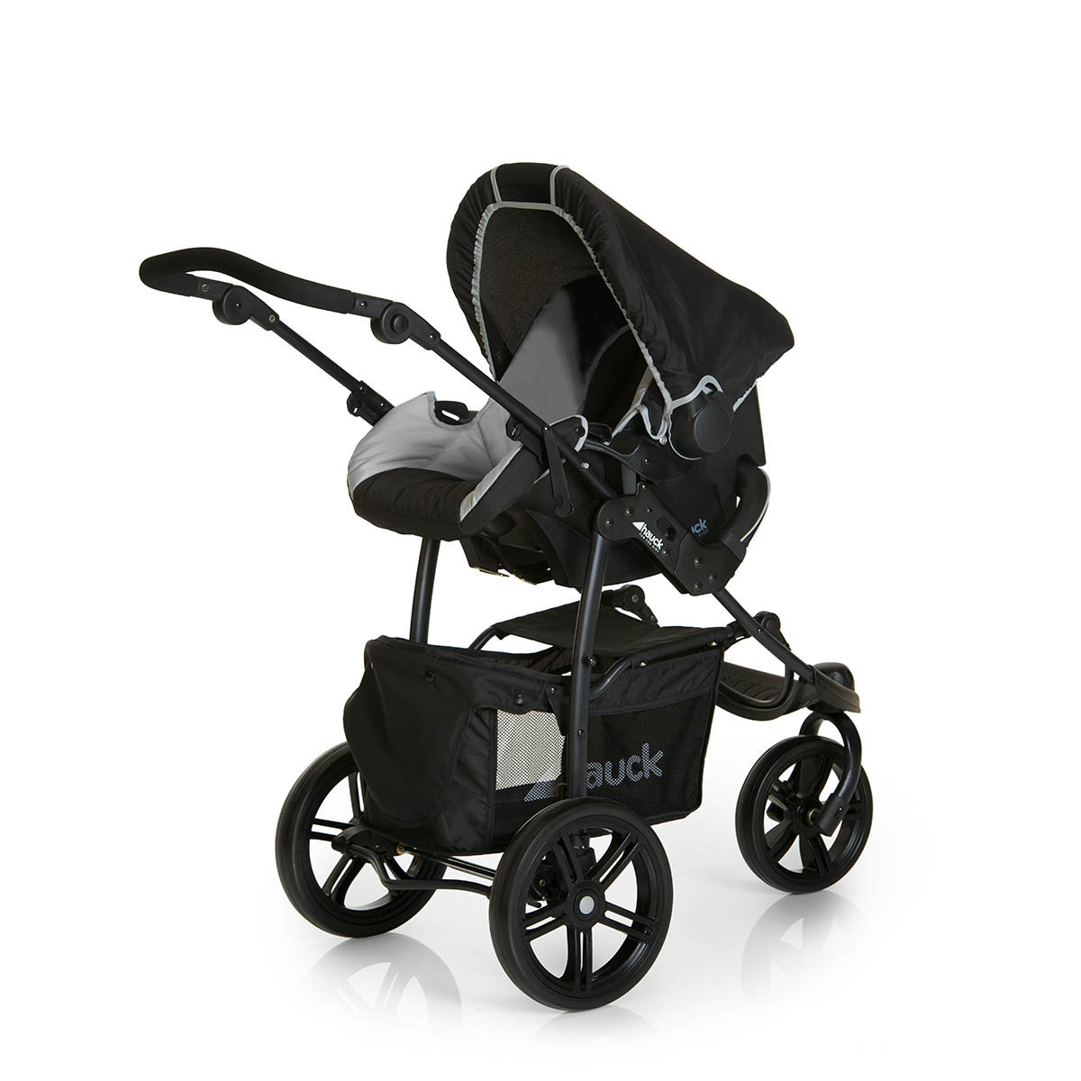 Poussette combinée Hauck Viper SLX Trioset - Caviar Grey - Poussette ...