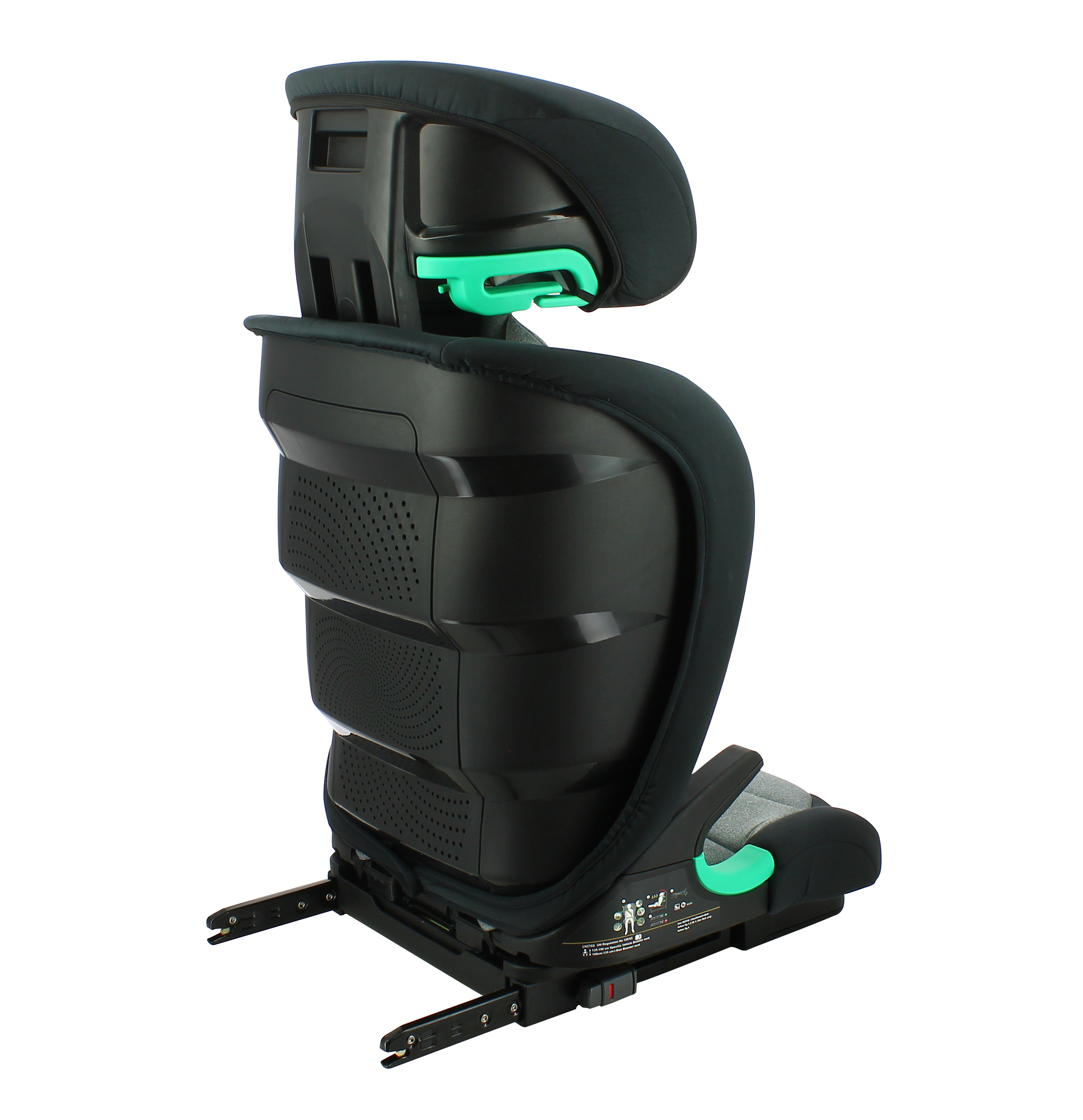 Siège auto ISOFIX I-Size enfant de 100-150 cm Migo Oslo - Gris - Siège ...