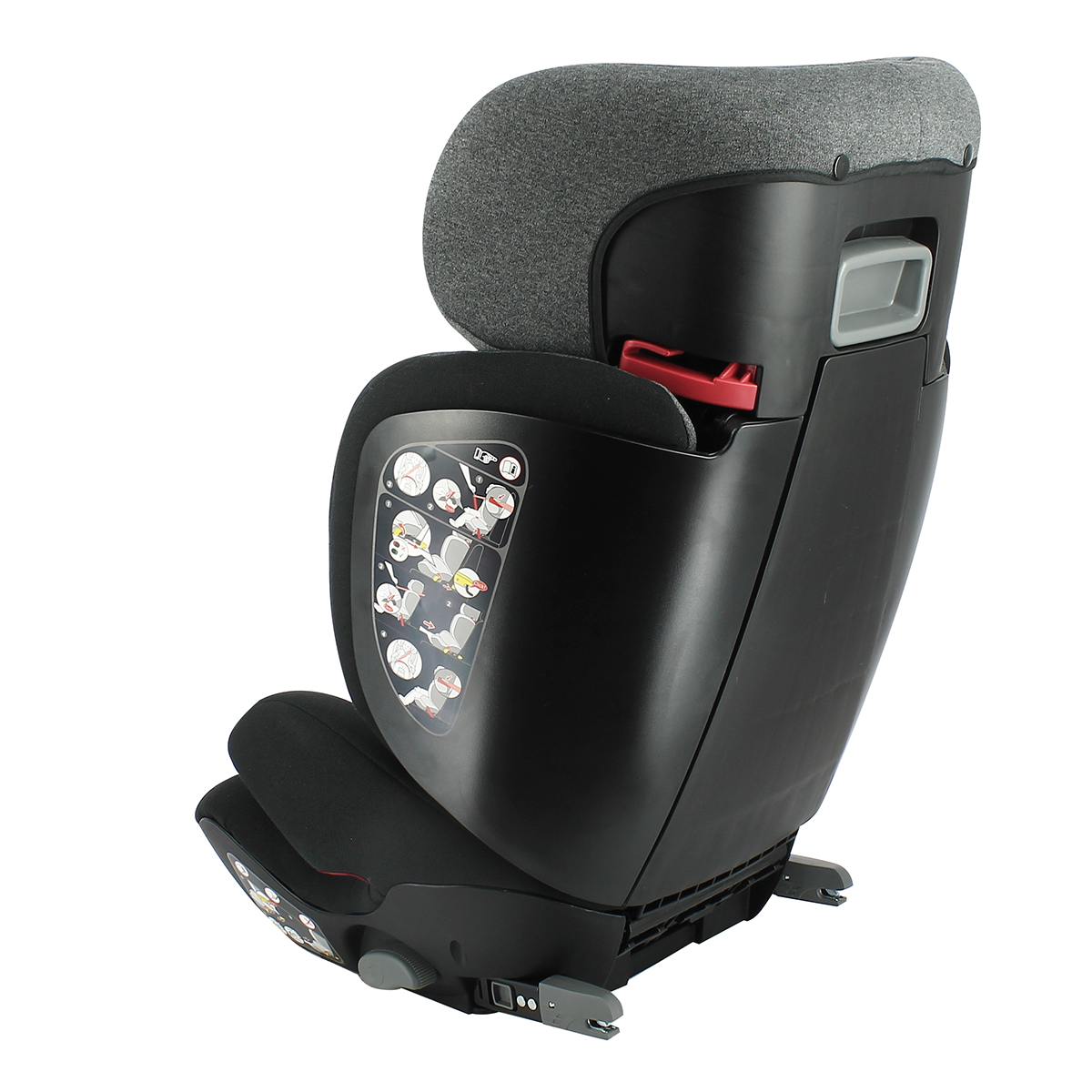 Siège rehausseur ISOFIX 15-36kg Migo Mirage - Gris - Siège Auto/Groupe ...