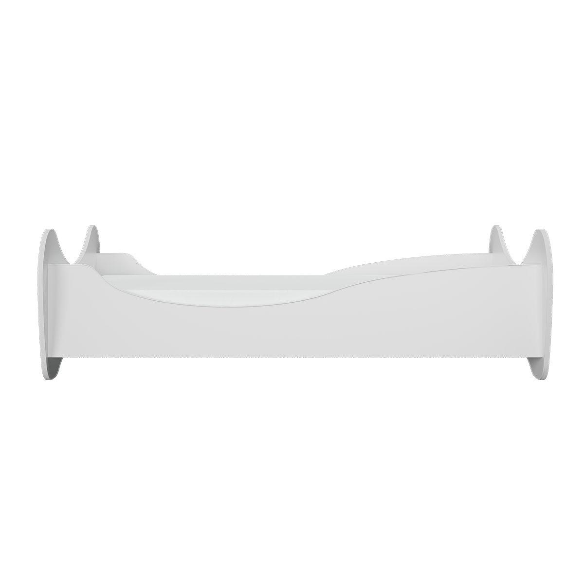 Lit 80x160 avec matelas Kocot Kids Lilly - Blanc - Lits/Lit junior ...